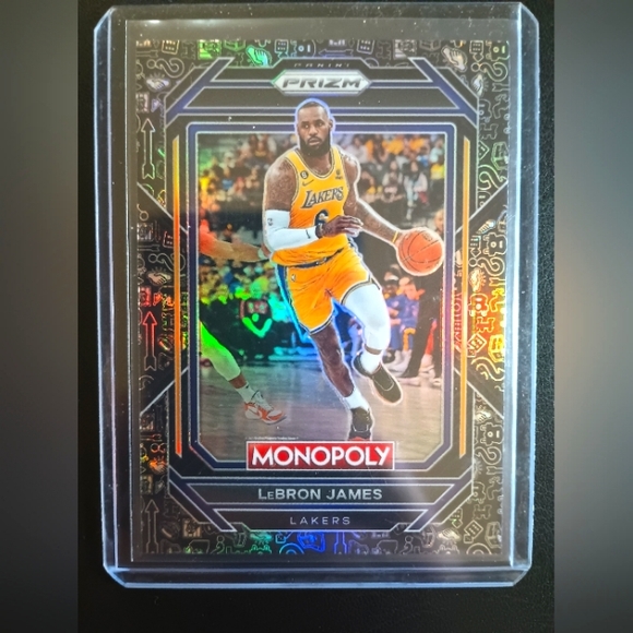 Panini | Toys | Lebron James 22223 Prizm Basketball Monopoly Edition ...
